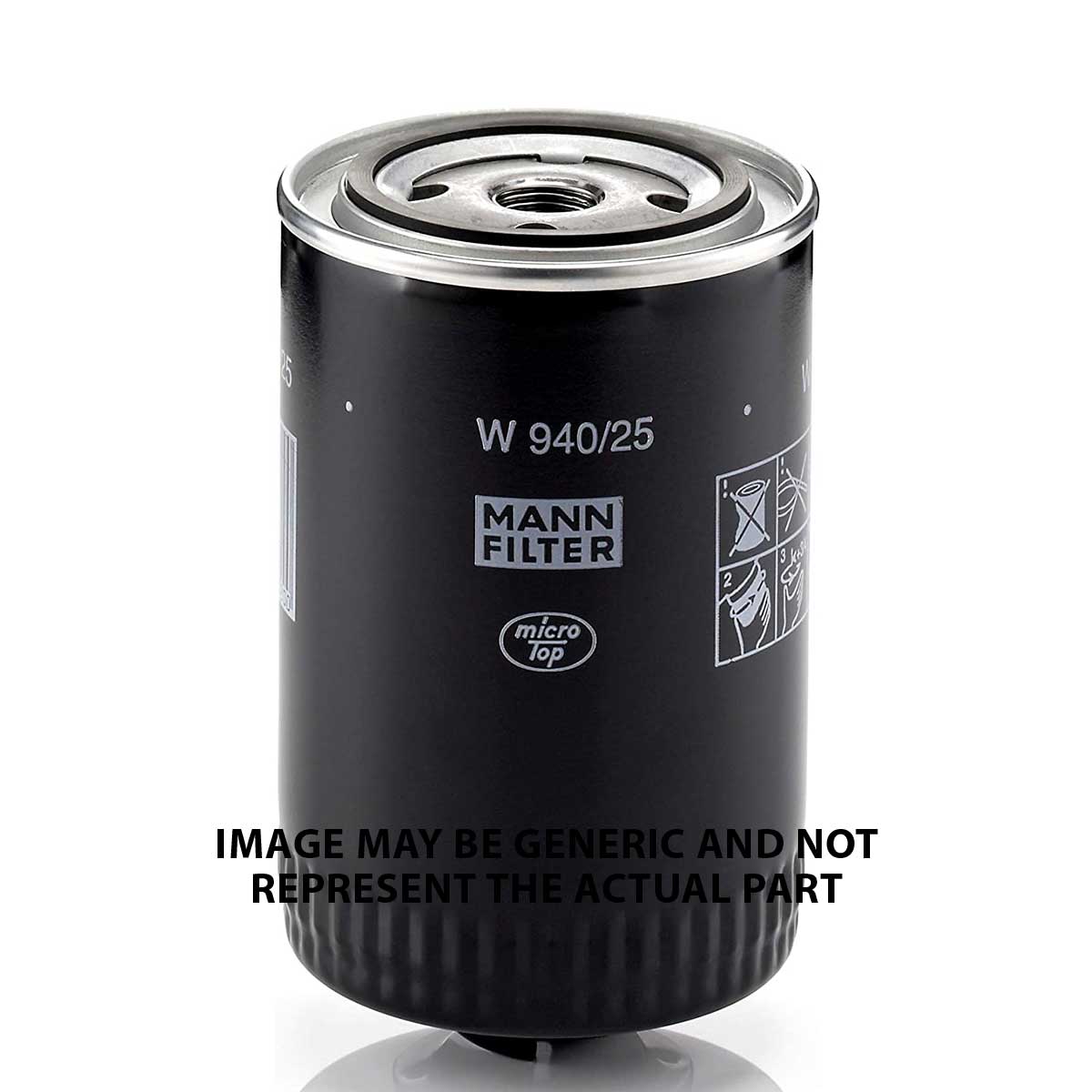 Mann OEM Oil Filter Part W940/15N